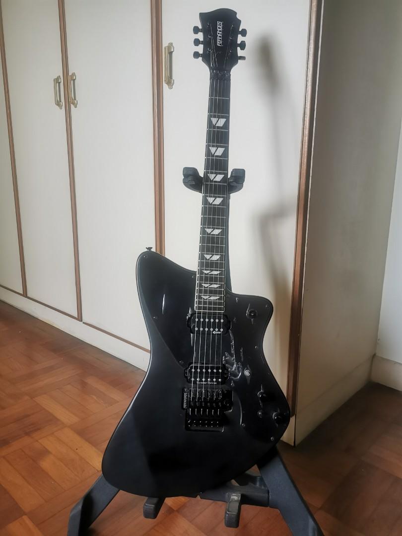 Rare unique Fernandes Vertigo Elite guitar FS, Hobbies & Toys, Music ...