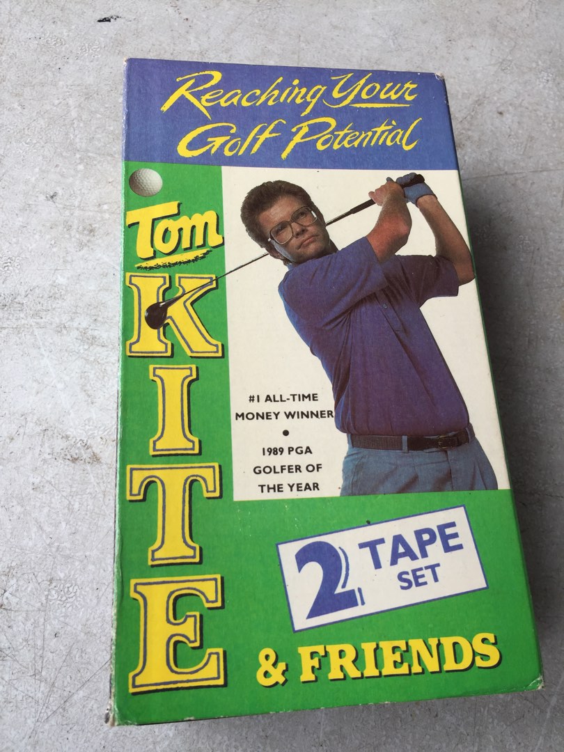Reaching Your Golf Potential Tom Kite & Friends Vintage 2 VHS Tapes Set, Hobbies & Toys, Music ...