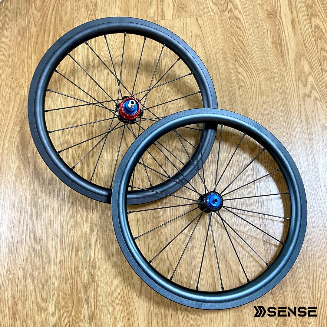 DCCH Super Noro Wheelset 7 Speed 20/24H for Brompton Aceoffix Pikes 3Sixty Camp Royale, Sports ...
