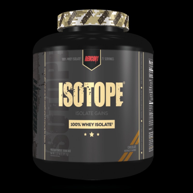 Redcon1 ISOTOPE 100% Whey Isolate Protein (5 lbs) 71 Serving, Health ...