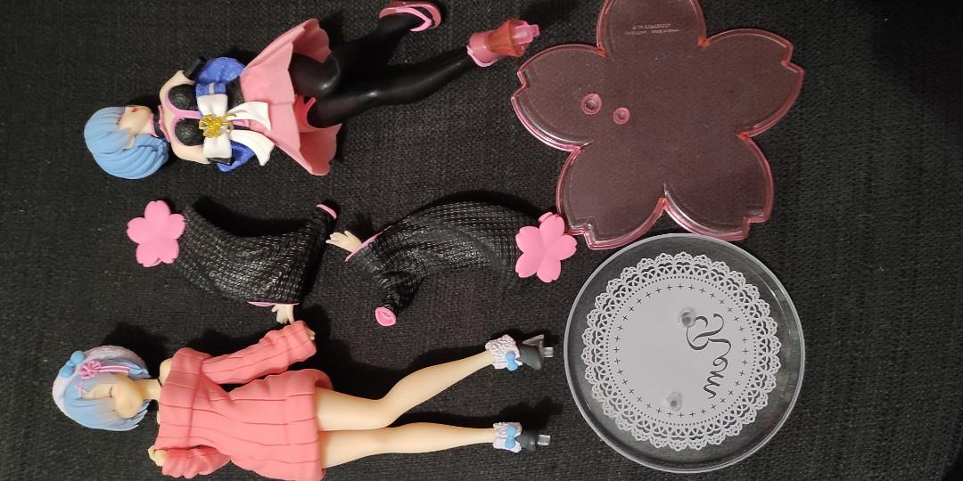 Rem figures, re zero, Hobbies & Toys, Toys & Games on Carousell