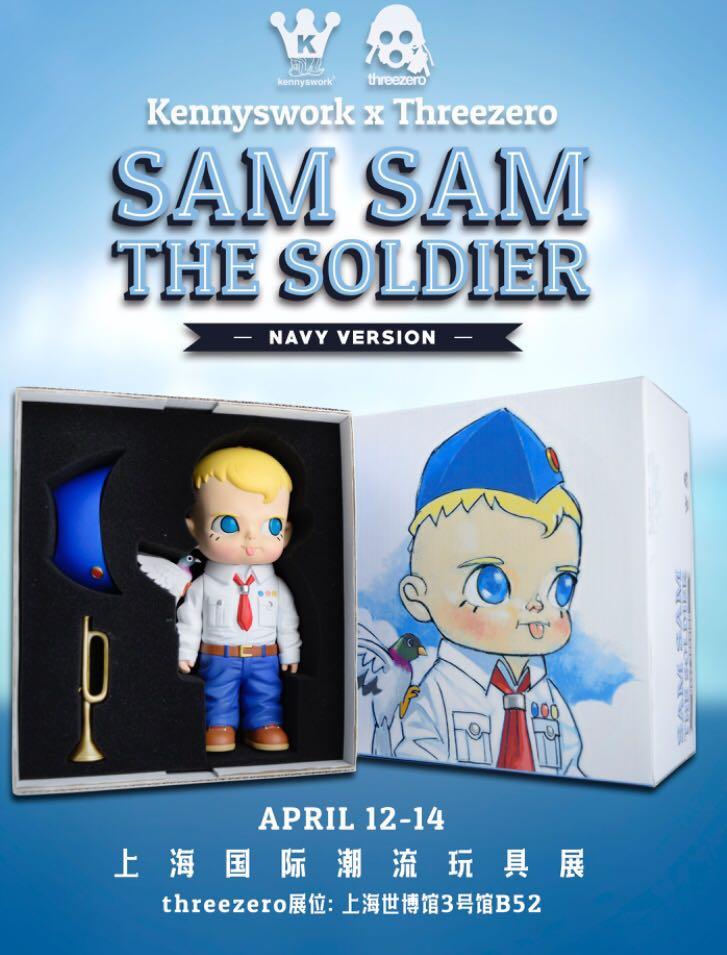 Sam Sam the soldier kennyswork molly, 興趣及遊戲, 玩具 & 遊戲類 - Carousell