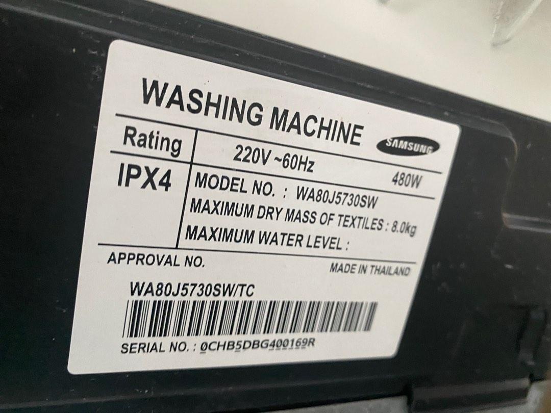 Samsung Top Load Washing Machine, TV & Home Appliances, Washing ...