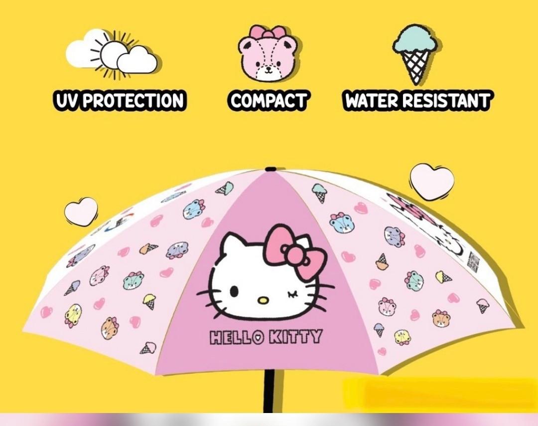 Sanrio Hello Kitty umbrella (50% discount), Hobbies & Toys, Travel ...