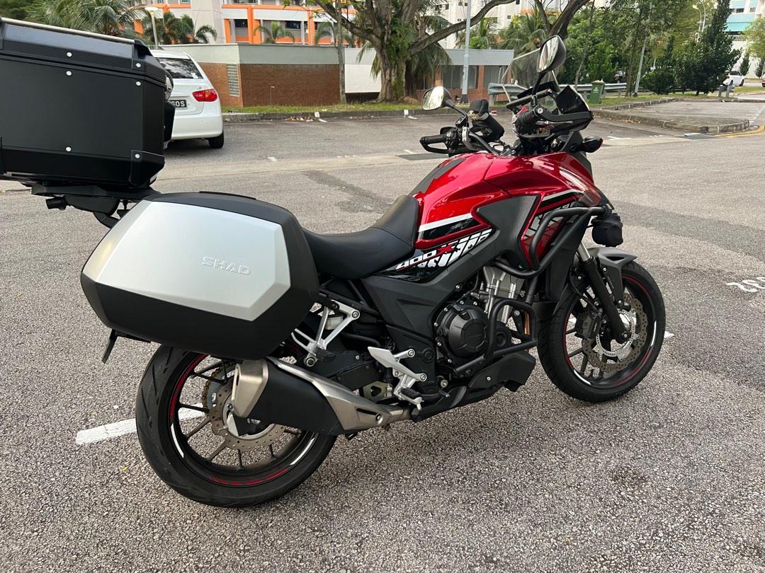 SHAD SH35 side boxes , Motorcycles, Motorcycle Accessories on Carousell