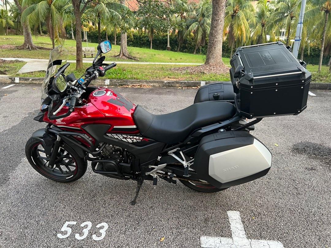 SHAD SH35 side boxes , Motorcycles, Motorcycle Accessories on Carousell