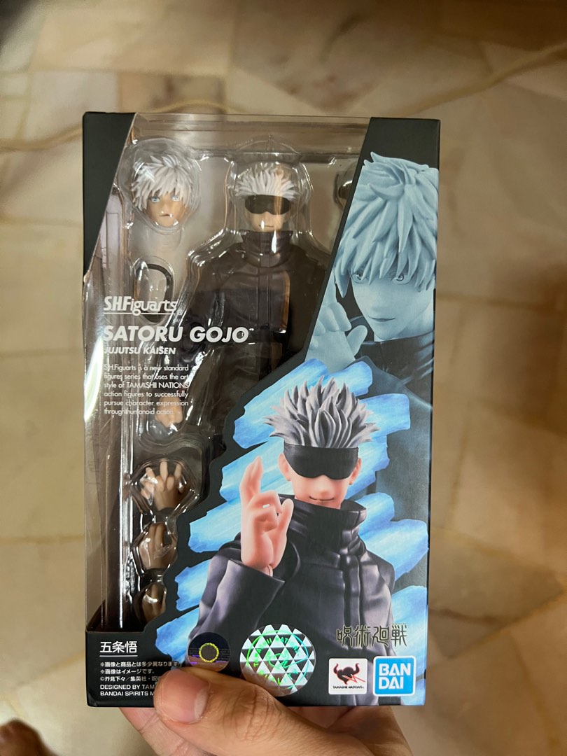 Shf Sh Figuarts Satoru Gojo Jujutsu Kaisen Hobbies And Toys Toys And Games On Carousell