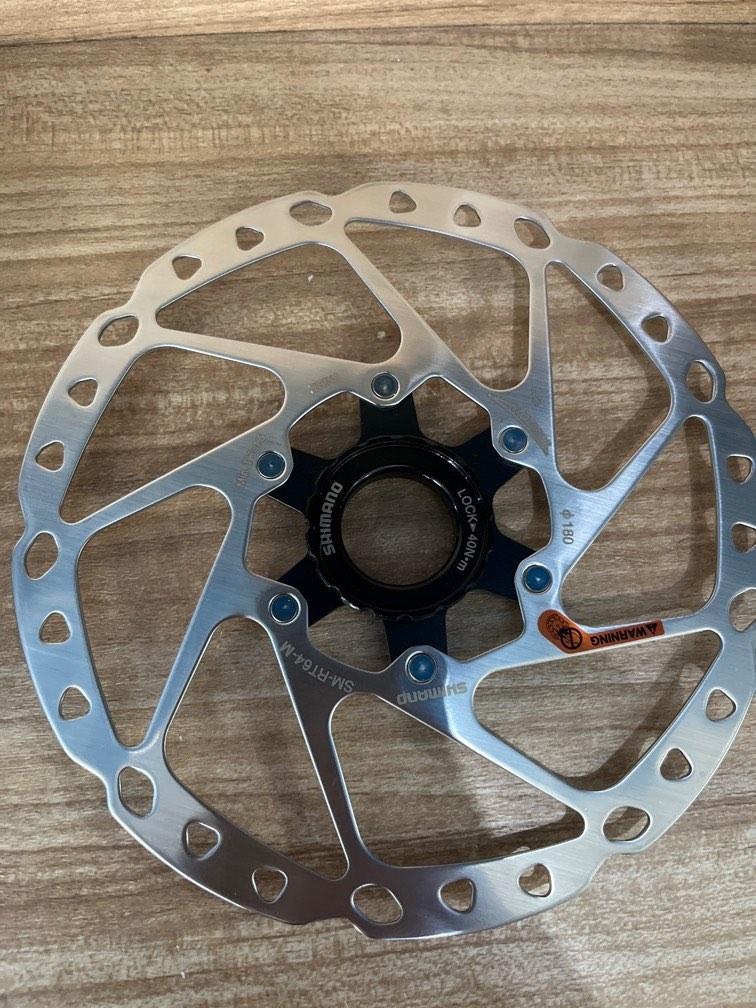 Shimano 180mm Center lock Deore disc rotor, Sports Equipment, Bicycles ...