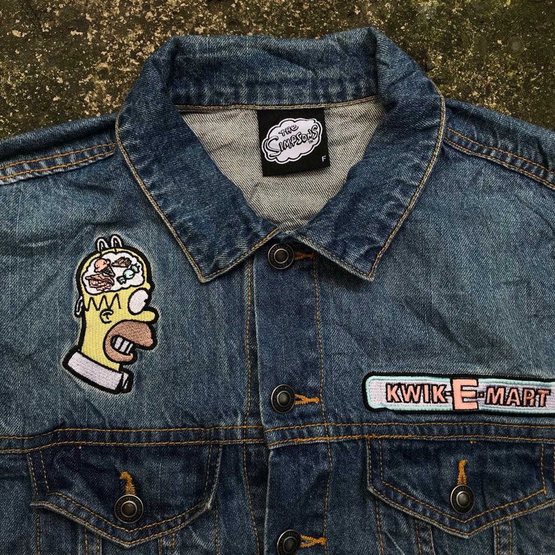 Simpsons Denim Jacket, Men's Fashion, Coats, Jackets and Outerwear on ...