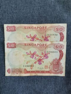 Singapore note orchid 1000, Hobbies & Toys, Memorabilia & Collectibles ...