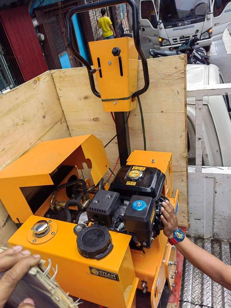 Single Drum Road Roller ( Pison ) with 7.5Hp Gasoline Engine Motor ...