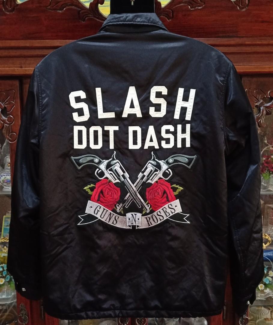 [ L ] - Guns N' Roses - Slash Dot Dash Jacket, Men's Fashion, Coats ...