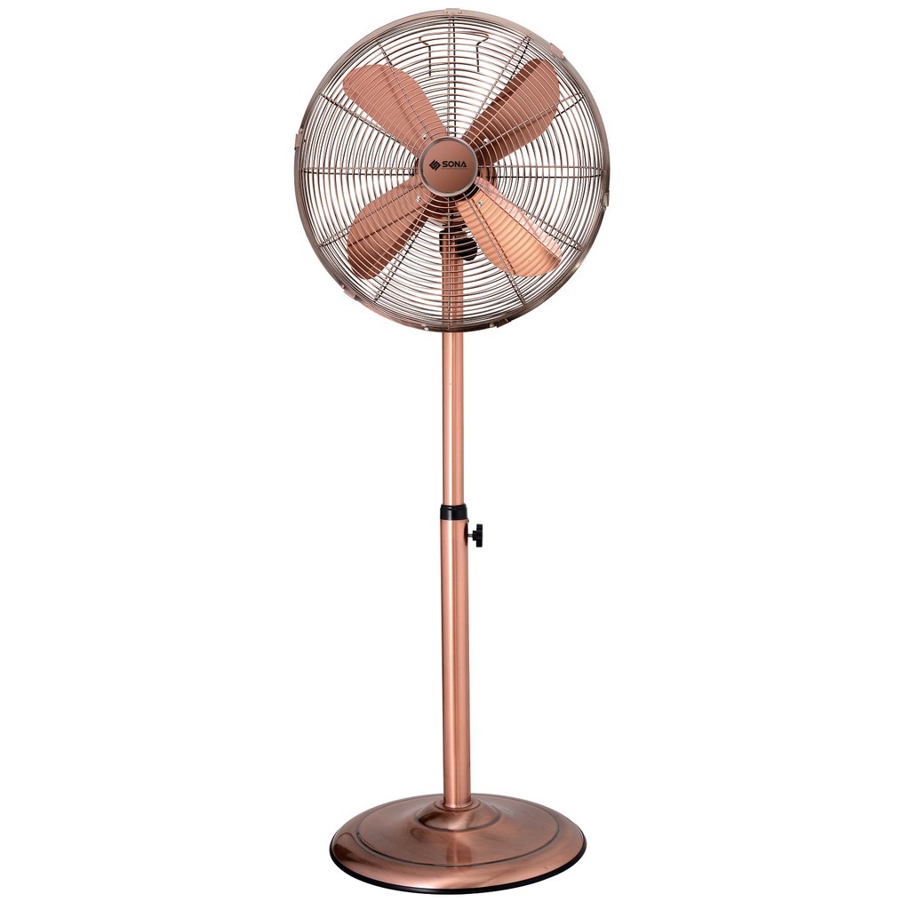 Sona SAF6080 Antique Metal Stand Fan, Furniture & Home Living, Lighting ...
