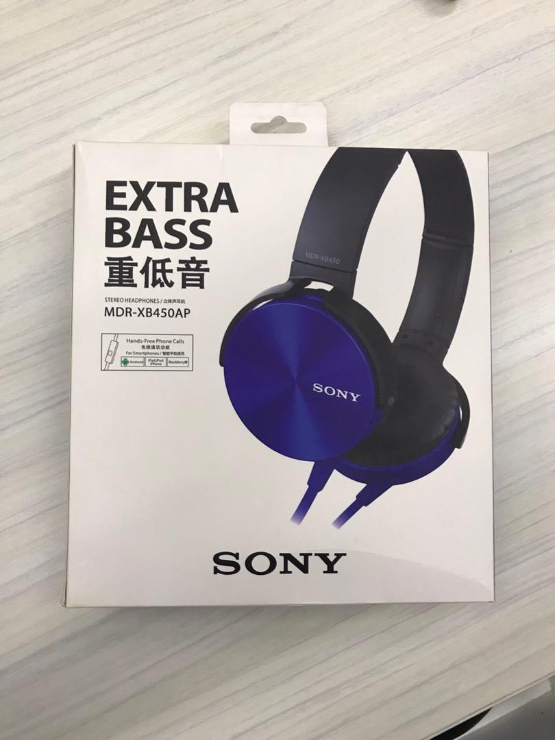 Sony Extra Bass Headphone, Audio, Headphones & Headsets on Carousell