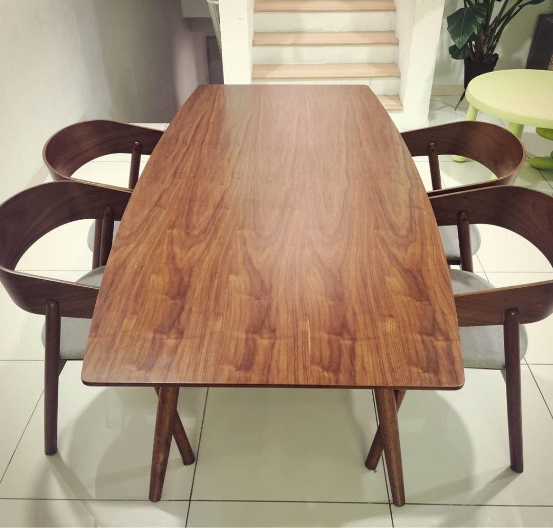 Ssf dining table set, Furniture & Home Living, Furniture, Tables & Sets ...