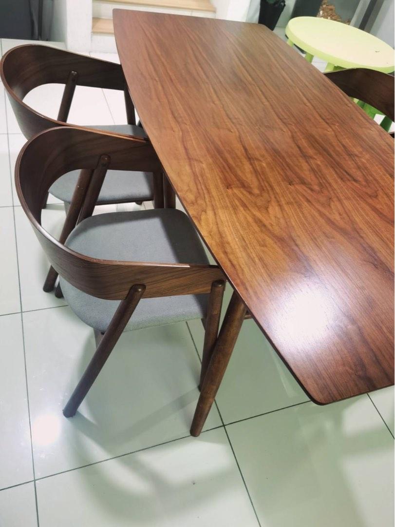 Ssf dining table set, Furniture & Home Living, Furniture, Tables & Sets ...