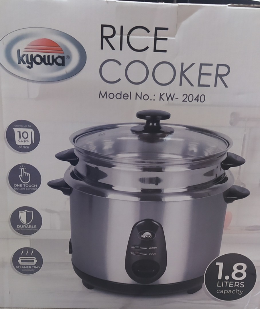 Stainless Kyowa Rice Cooker 10 cups capacity SALE, TV & Home Appliances ...