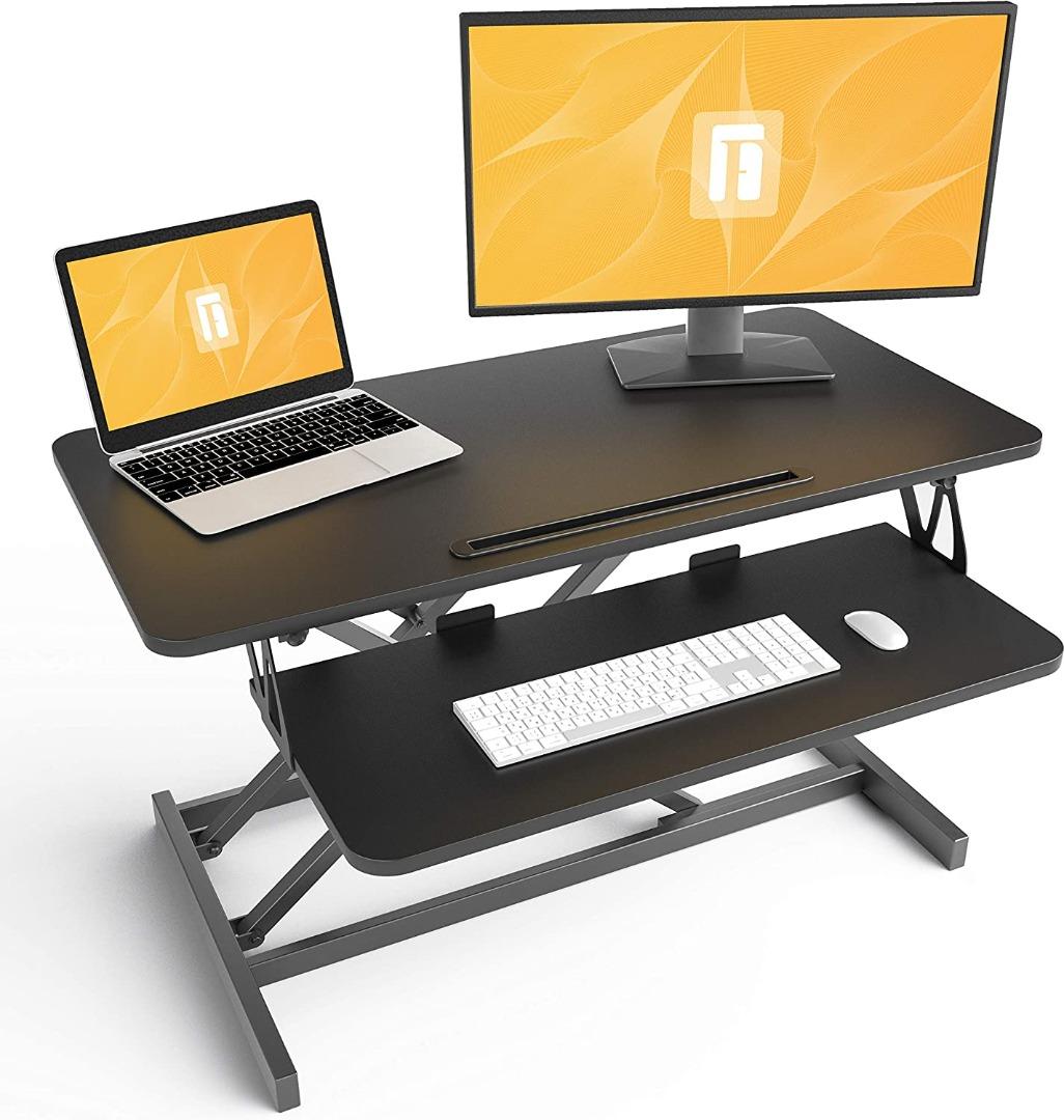 Standing Adjustable Desk with Height Adjustable (Hydrolic) - 32 inches ...