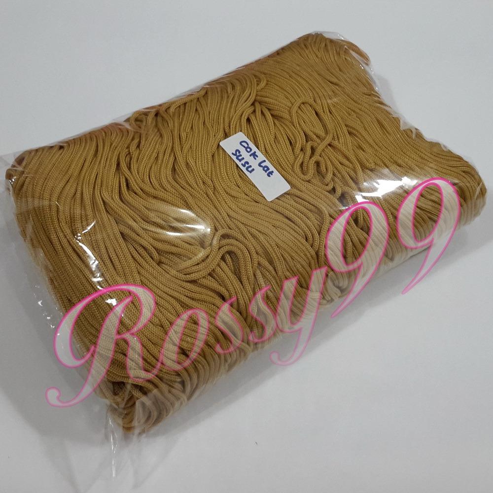 Talikur Makrame 3mm Coklat Susu C7 Tali Rajut Tas Craft Macrame ...