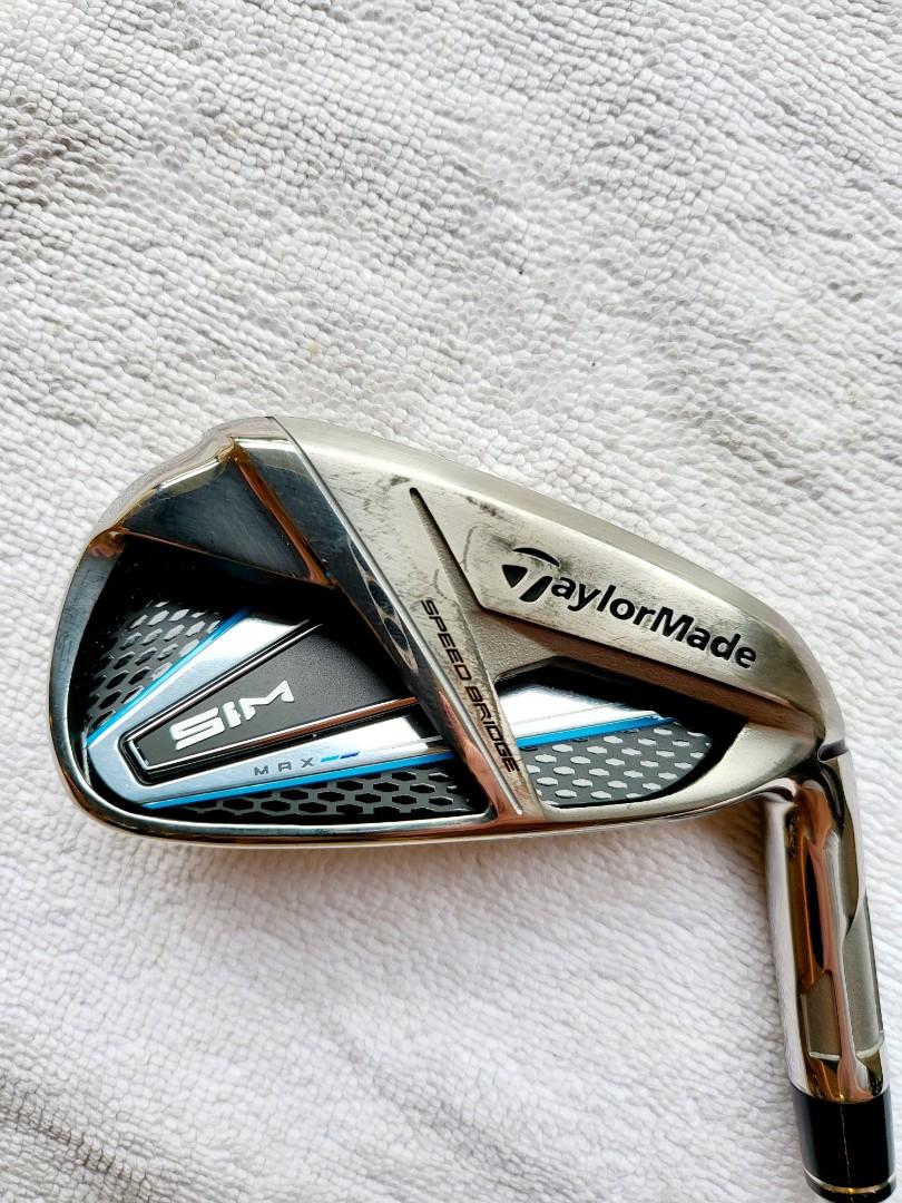 Taylormade SIM Max Golf Iron Number 5 Graphite Shaft, Sports Equipment ...