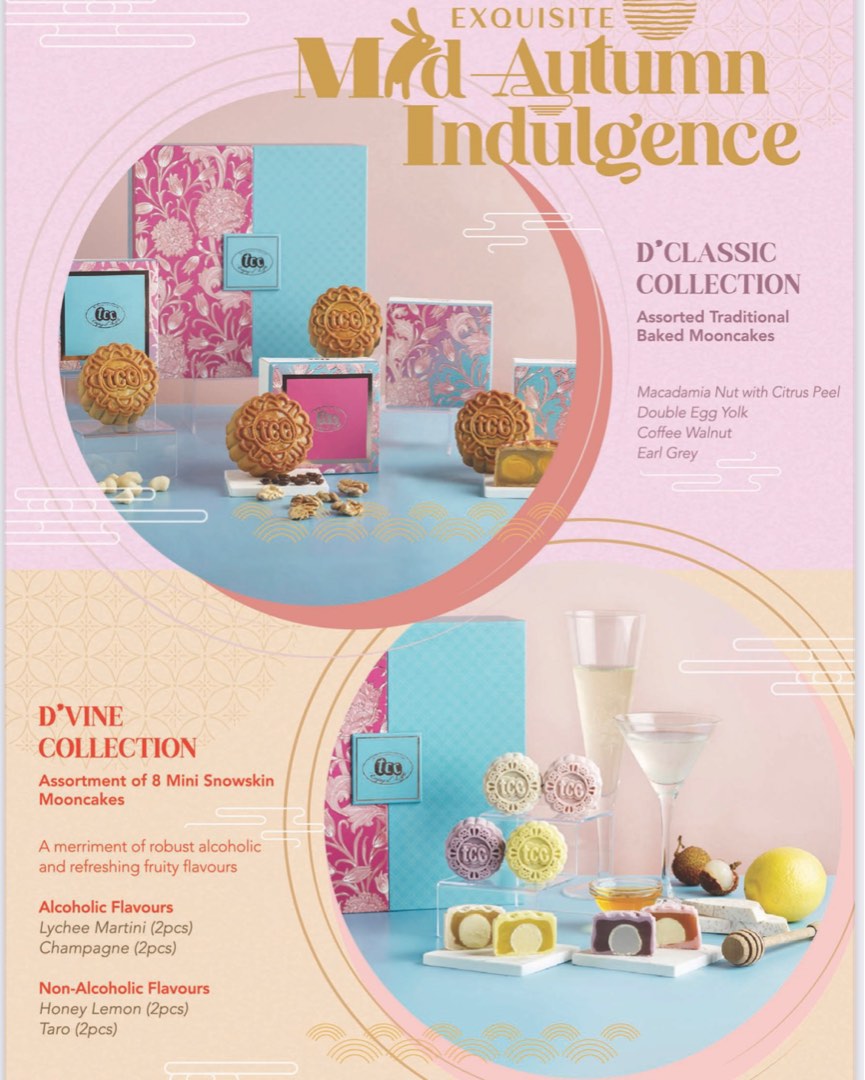 Tcc Premium mooncake (Snow Skin + double egg yolk), Food & Drinks ...