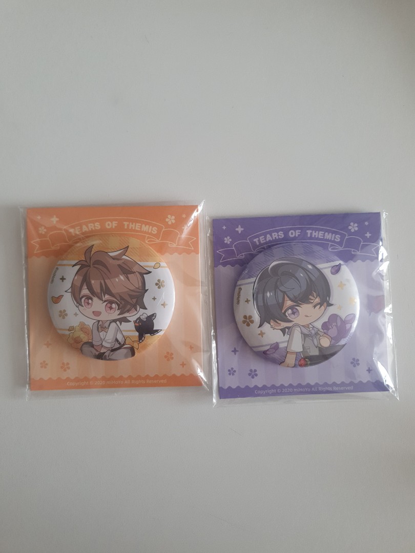 tears of themis luke marius chibi badges (tot afternoon tea event ...