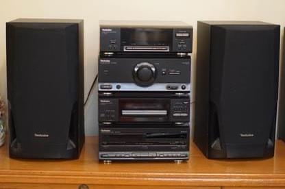 Technics Home Audio Stereo and Stereo Amplifier and Speaker, Audio ...