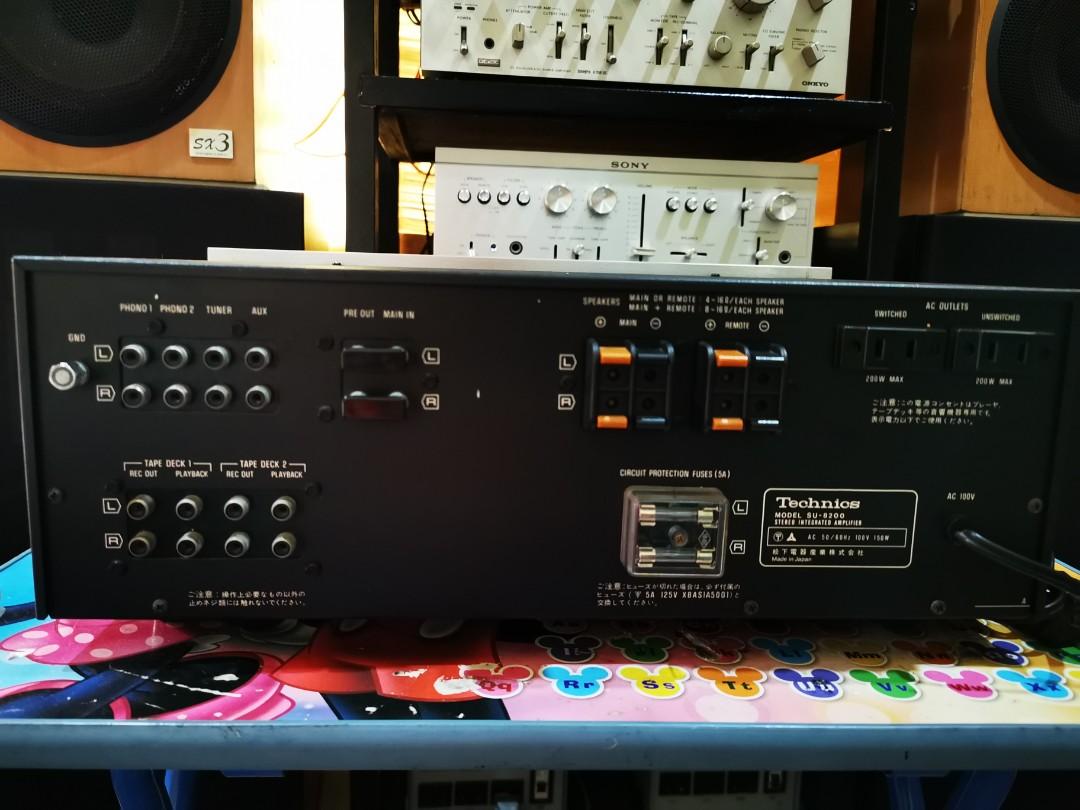 Technics SU 8200, Audio, Soundbars, Speakers & Amplifiers on Carousell
