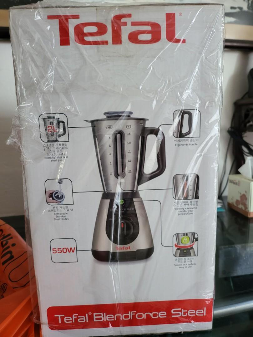Tefal BL320 Blendforce stainless steel blender, TV & Home Appliances, Kitchen Appliances ...