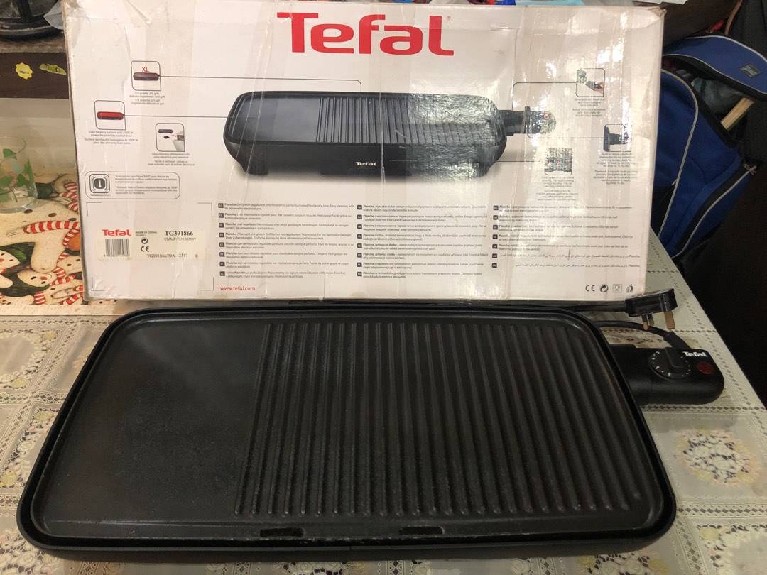 Tefal grill/griddle TG3918 multi use grill, TV & Home Appliances ...