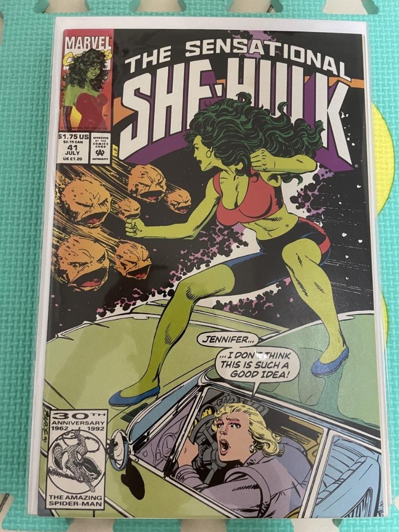 8x THE SENSATIONAL SHE-HULK COMICS LOT (MARVEL COMICS), Hobbies & Toys ...