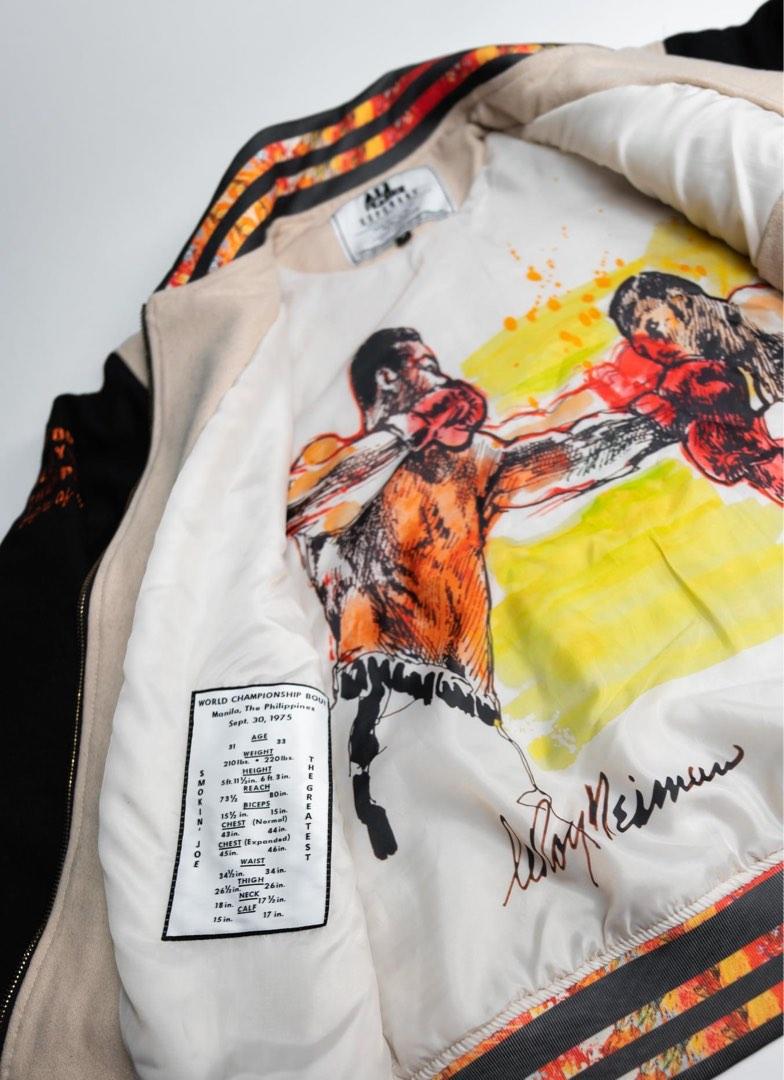 Thrilla in Manila Jacket (AliVSFrazier), Men's Fashion, Coats, Jackets ...