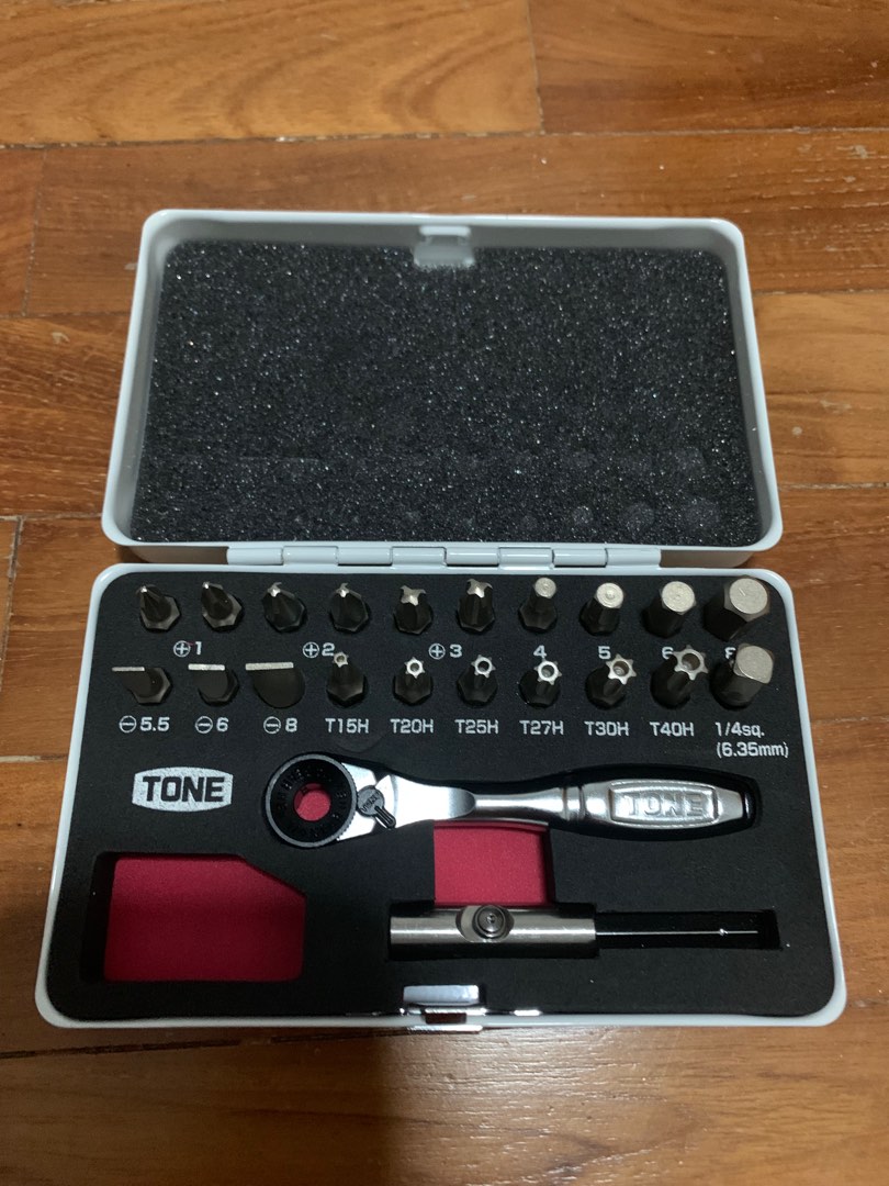 Tone Tools Bit Ratchet Set / screwdriver set Japan / wera wiha knipex ...