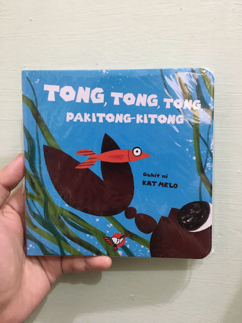 RUSH SALE Tong, Tong, Tong, Pakitong-kitong board book - Adarna House ...