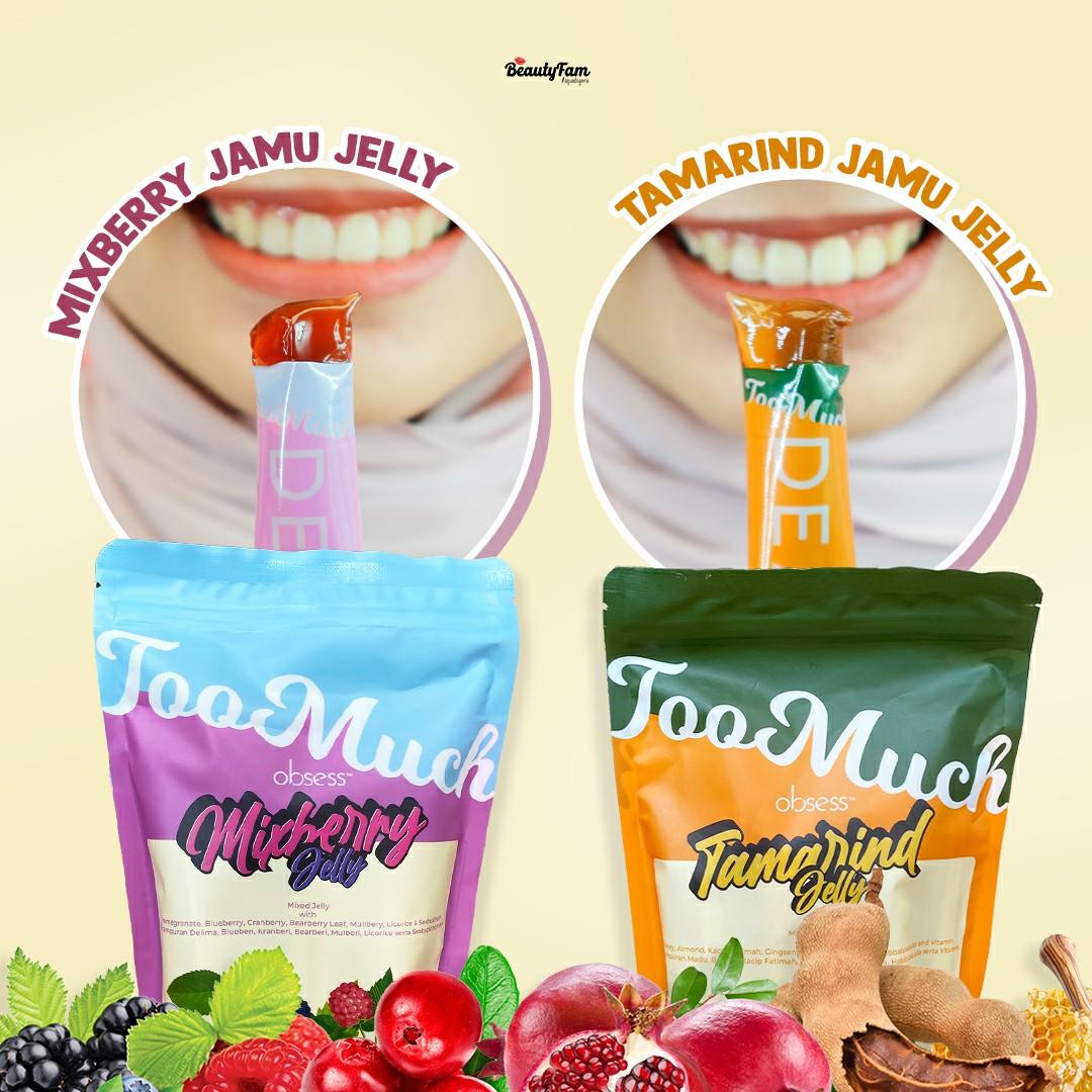 Too Much Obsess Jamu Jelly Supplement by Obsess Cosmetics, Health ...