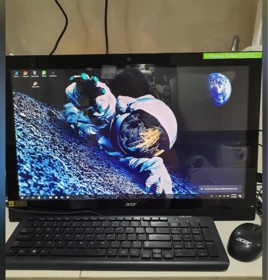 Touch screen desk top - all in one, Computers & Tech, Desktops on Carousell