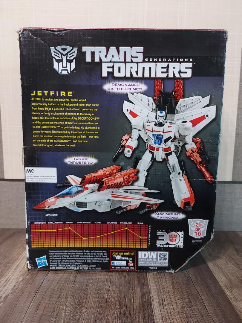Transformers Jet Fire Leader Class, Hobbies & Toys, Toys & Games on ...