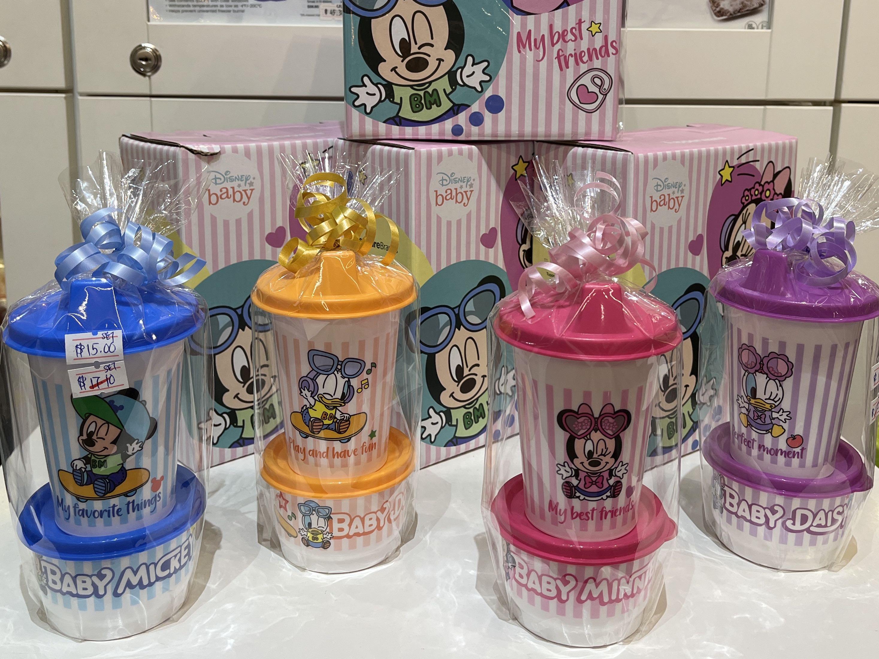 Tupperware Disney Baby Set (4+4), Babies & Kids, Going Out, Other ...