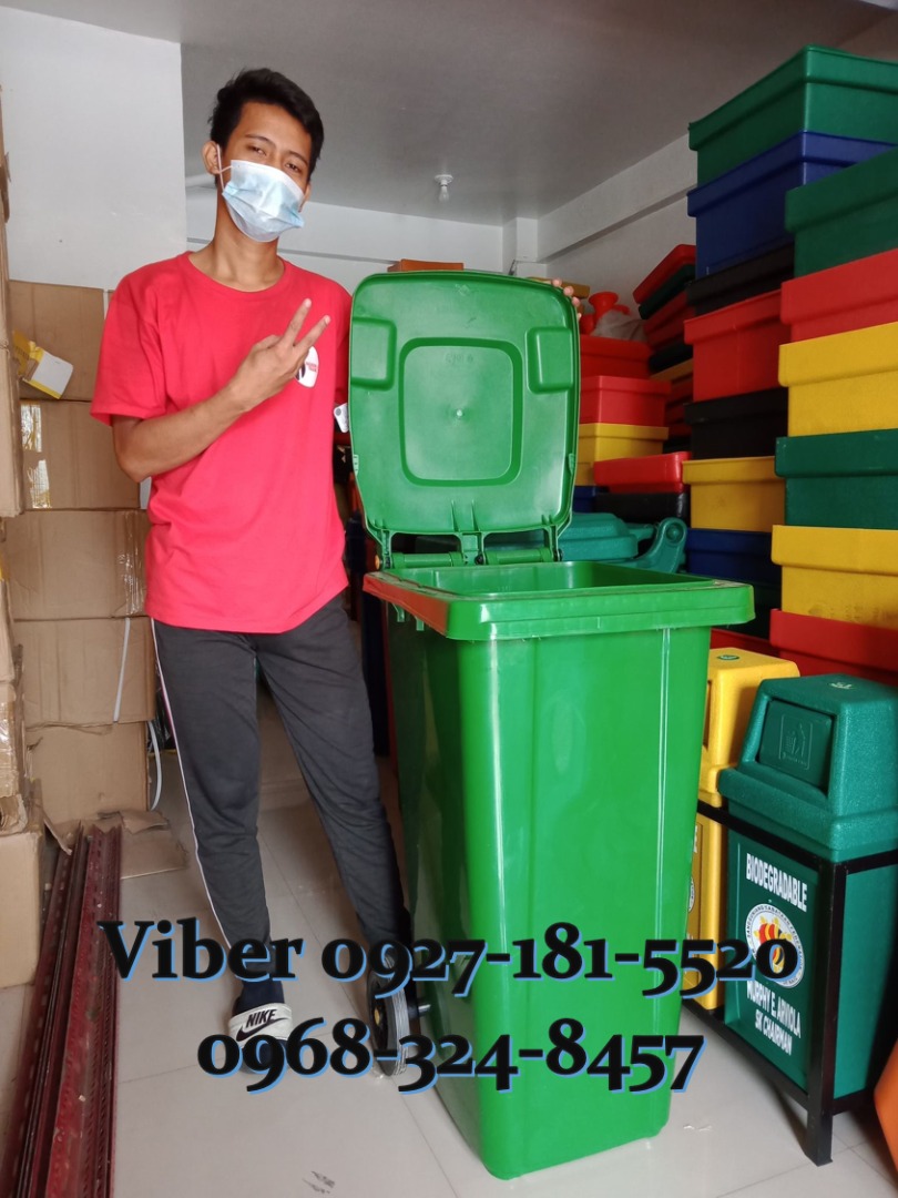 UGA Trash bin 120 liters, Furniture & Home Living, Cleaning & Homecare ...