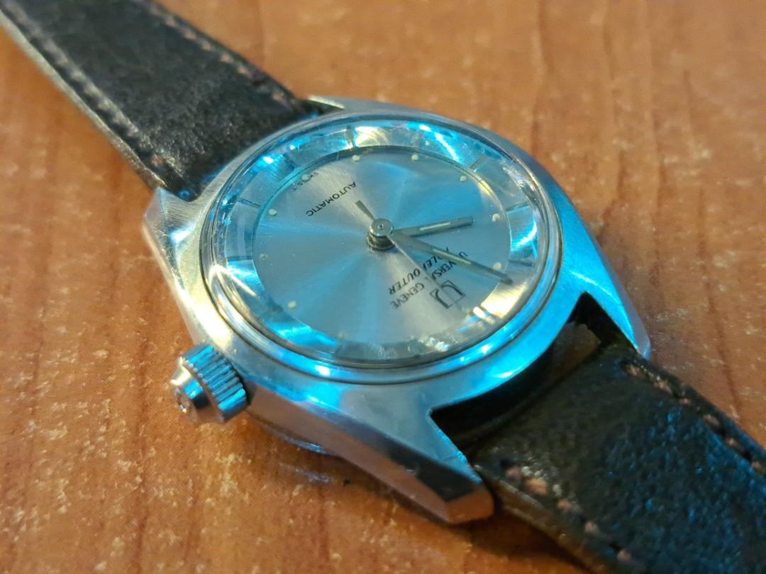UNIVERSAL GENEVE 宇宙 Polerouter (Lady) Gerald Genta automatic All ...