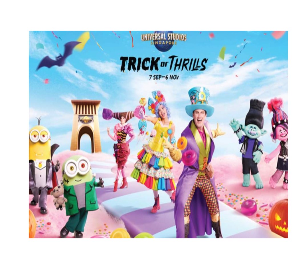 Universal studios Sentosa ticket for sale 7sept family pass, Tickets ...