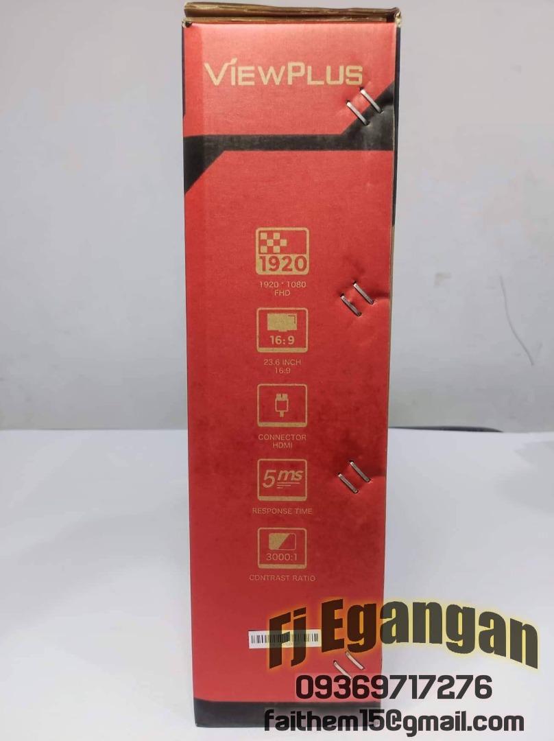 Viewplus MX-24C 23.6" with VGA and HDMI port Curve LED Monitor, Computers & Tech, Parts ...