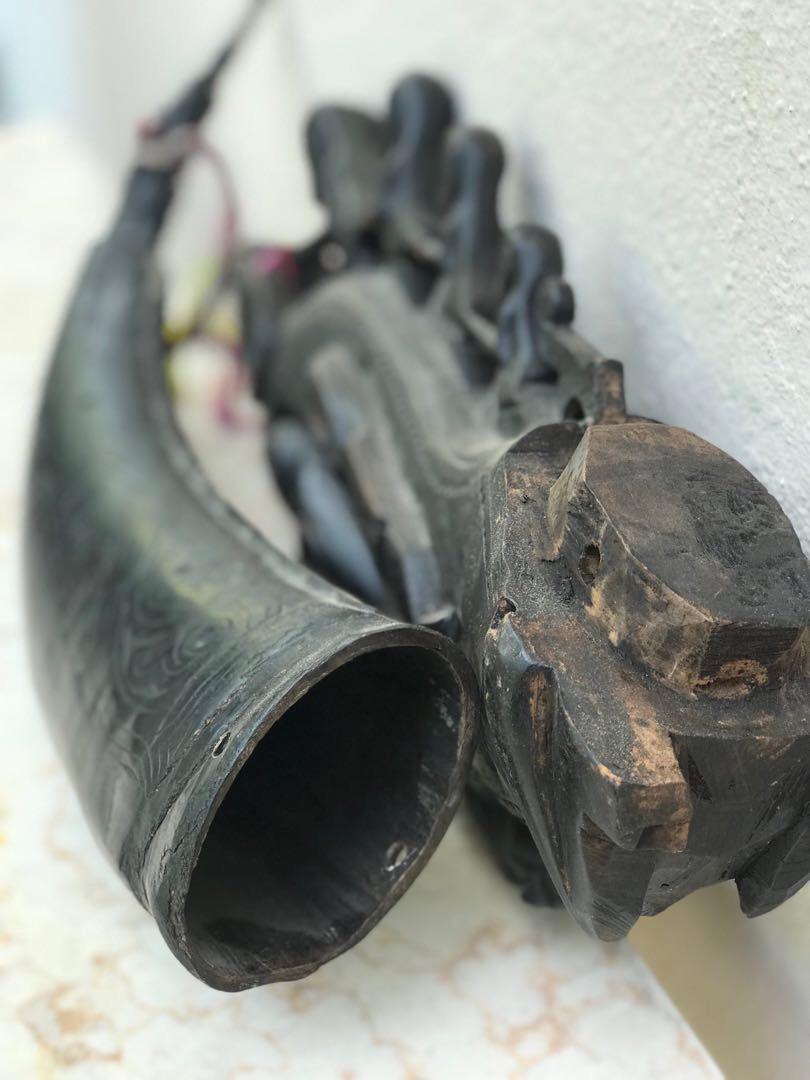 Vintage Batak Medicine Horn-Naga Morsarang FVpk300422a1, Hobbies & Toys ...