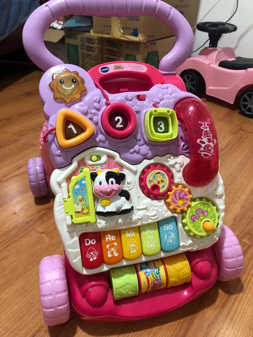 Vtech Sit-to-Stand Learning Walker, Babies & Kids, Infant Playtime on ...