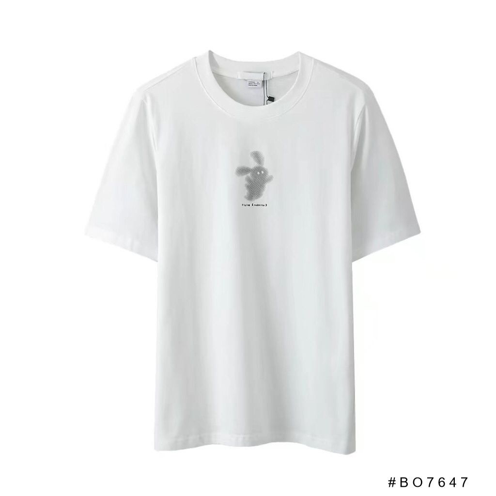 White Flying Rabbits, Fesyen Wanita, Pakaian Wanita, Atasan di Carousell