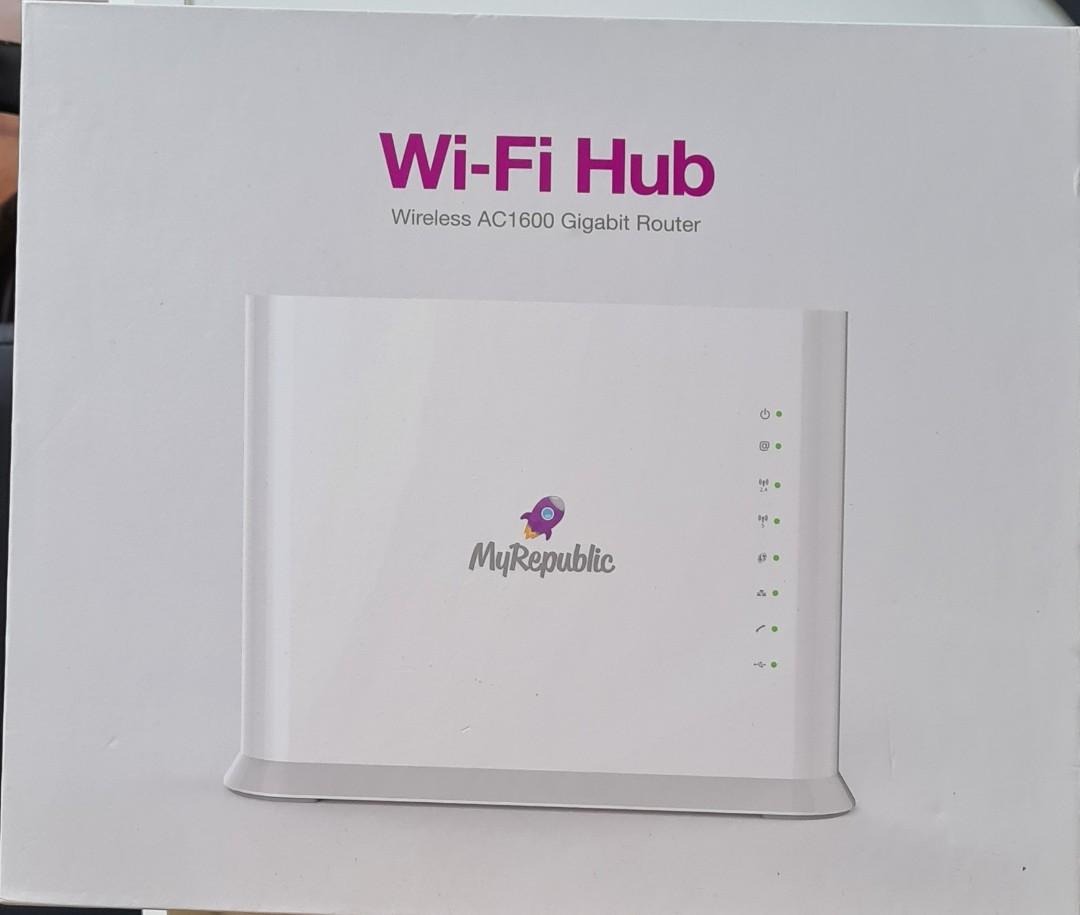 Wi-Fi Hub wireless AC1600 Gigabit Router, Computers & Tech, Parts ...