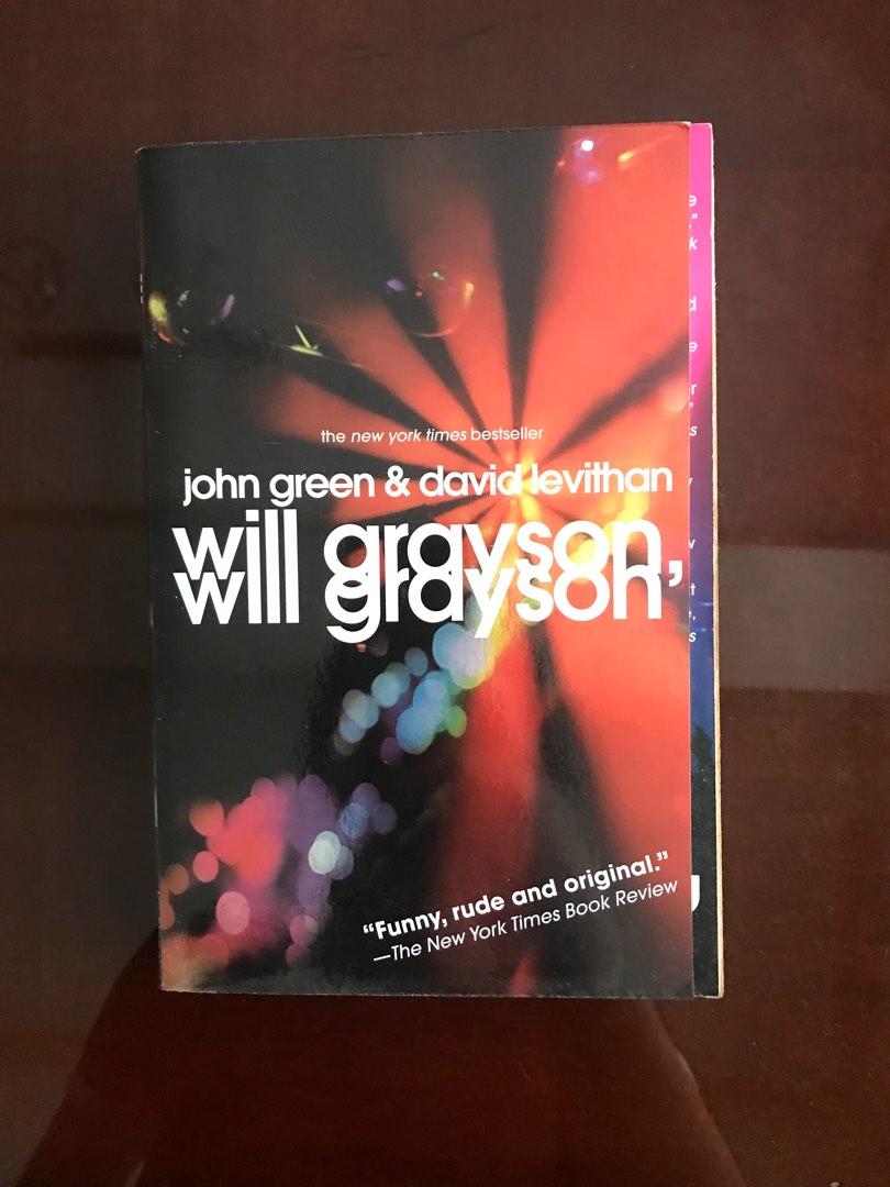 Will Grayson, Will Grayson by John Green and David Levithan, Hobbies ...