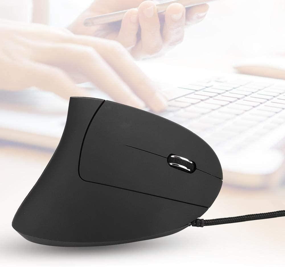 Wired Ergonomic Mouse, 3200DPI Vertical Optical Mouse, 6D Adjustable ...
