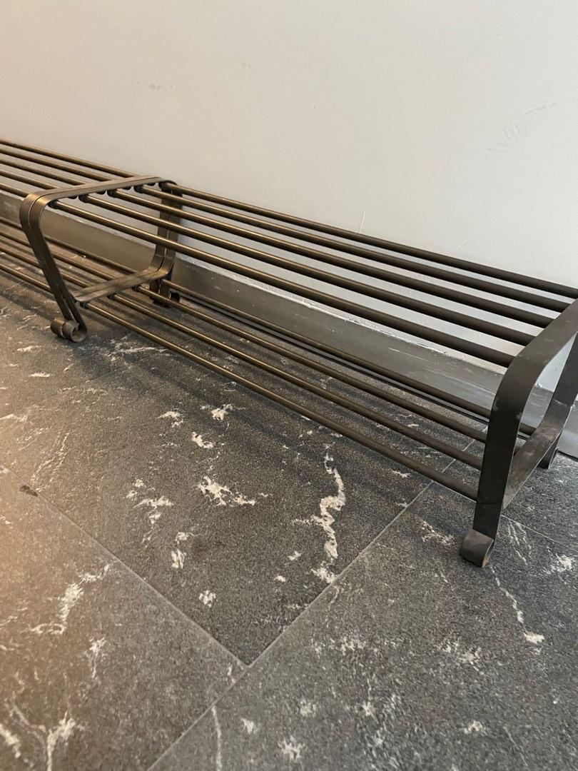 Wrought iron shoe rack, Furniture & Home Living, Furniture, Shelves ...