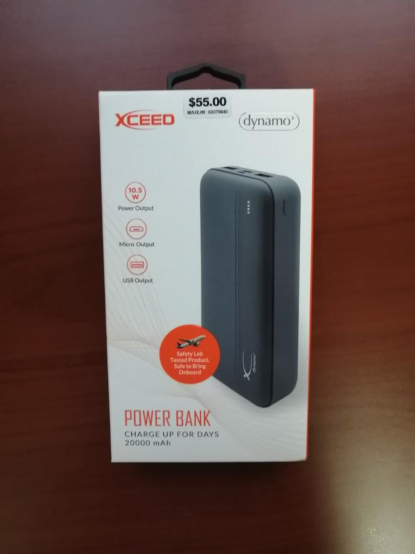 Xceed x dynamo 20000 mAh power bank, Mobile Phones & Gadgets, Mobile ...